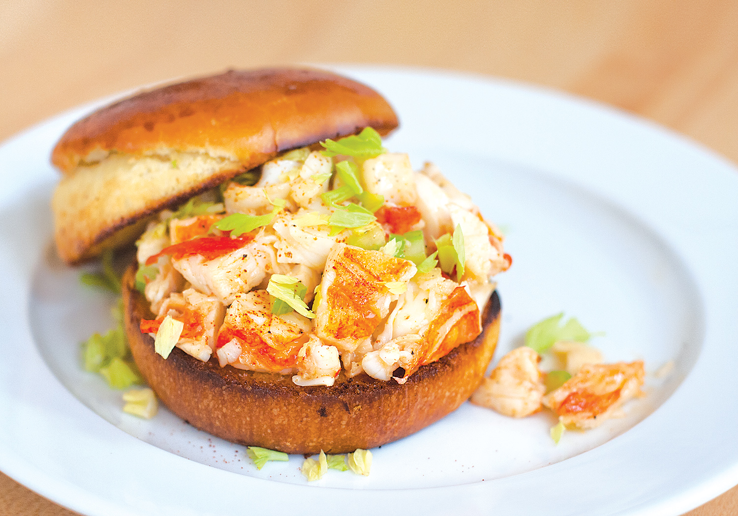 California Spiny Lobster Roll - Edible Santa Barbara and Wine Country