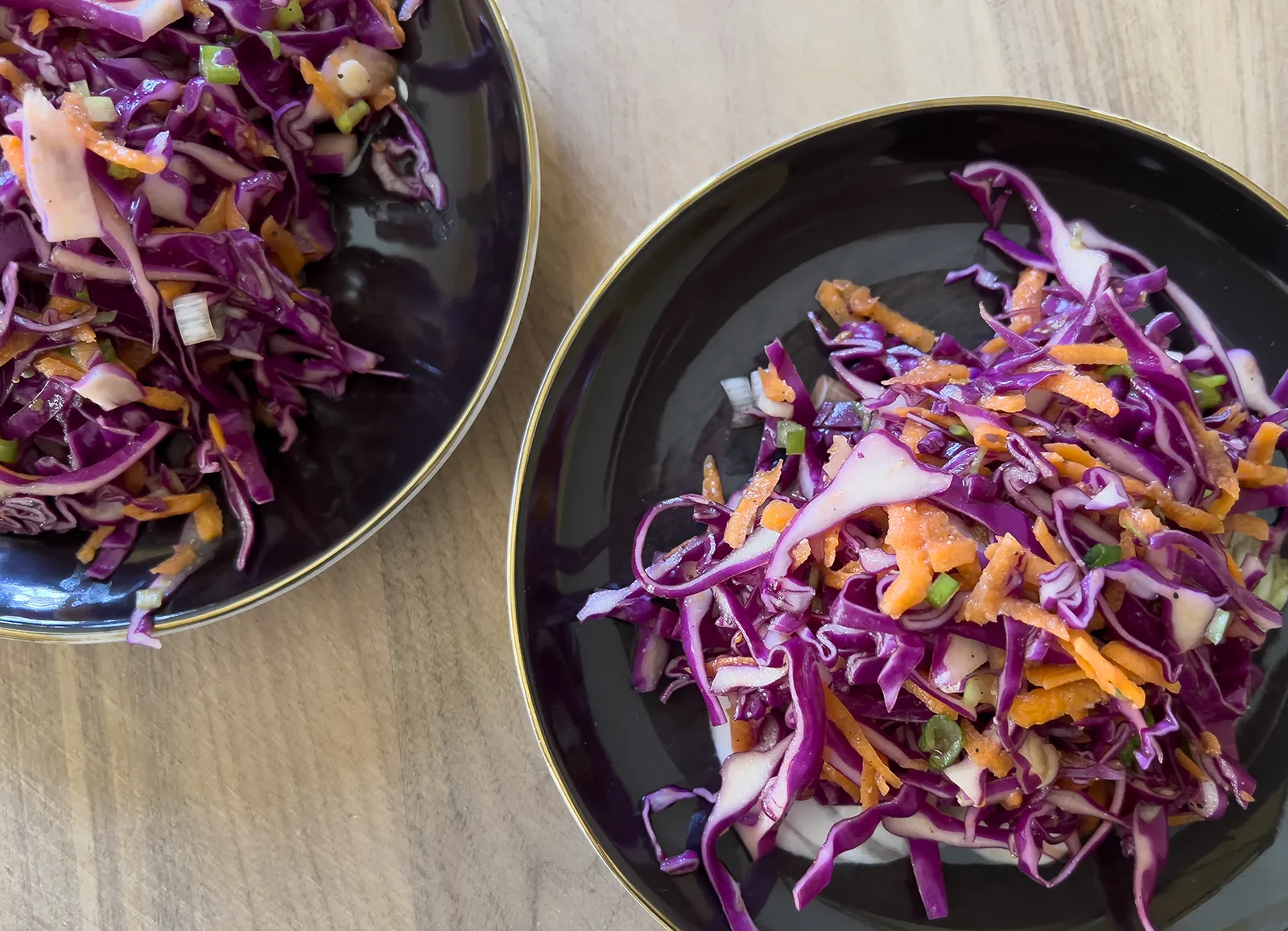 Red Cabbage Salad with Citrus Dressing - Edible Santa Barbara and Wine ...