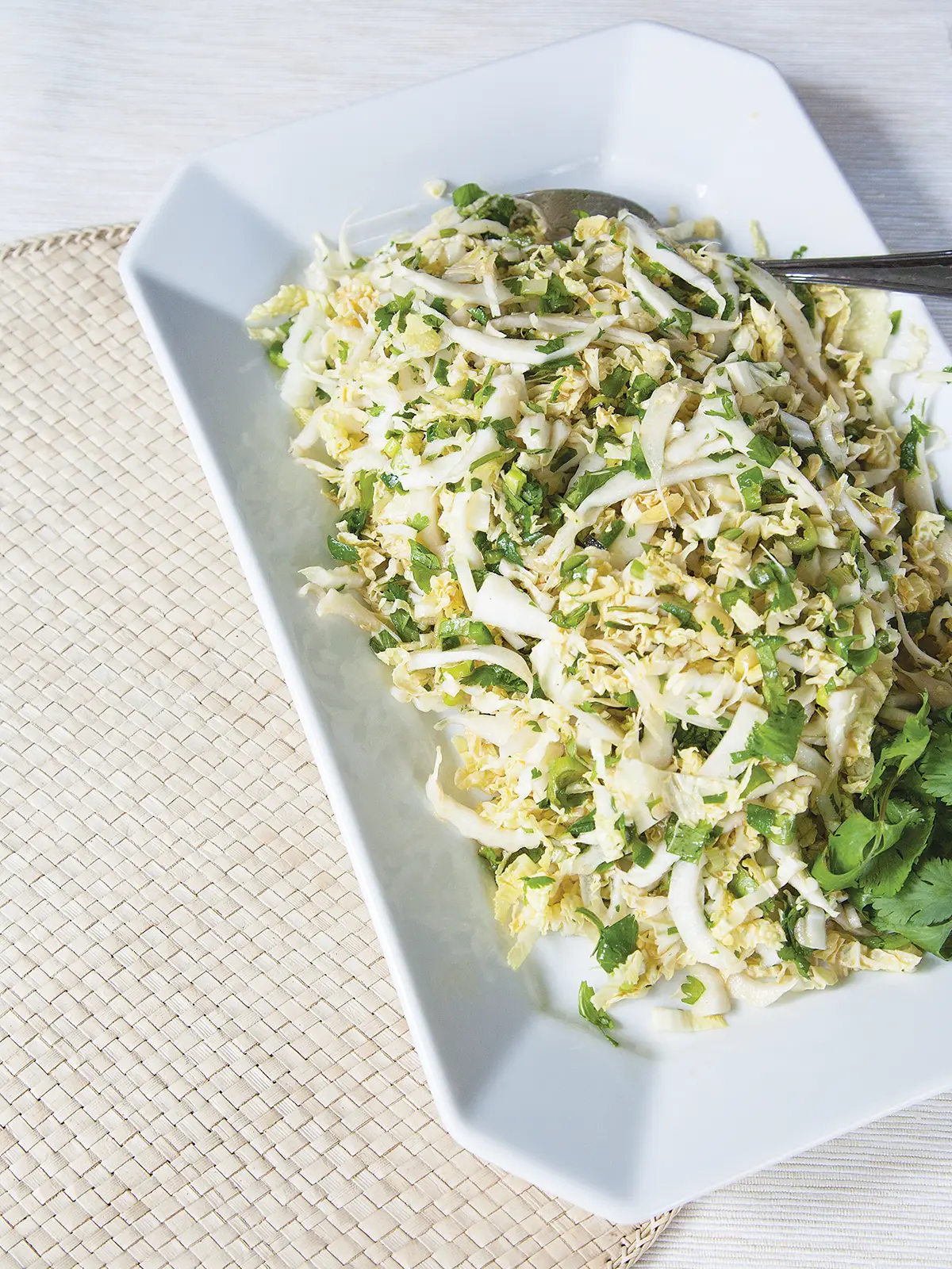 Spicy Cabbage Slaw - Edible Santa Barbara and Wine Country